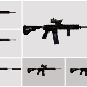 FN502 Fivem Pistol Weapon Gun - Custom Fivem Weapons - Addon Gun Packs