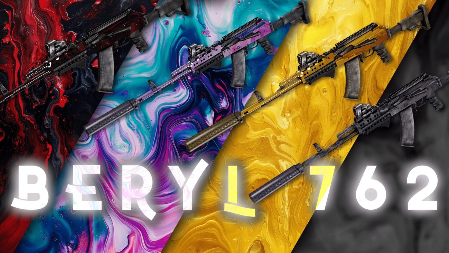 FIVEM WEAPON BERYL 762 CHR - Custom Fivem Weapons - Addon Gun Packs