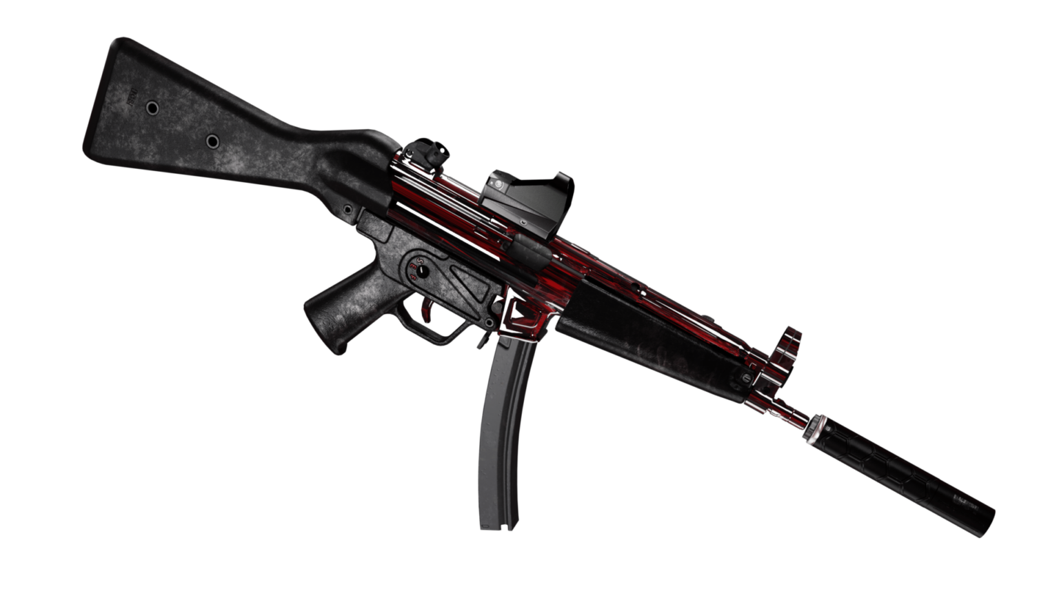 FIVEM WEAPON MP5 CHR - Custom Fivem Weapons - Addon Gun Packs