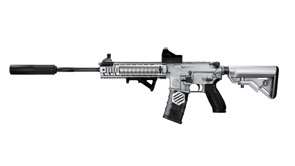 FIVEM WEAPON M4 ARCTIC WHITE CHR - Custom Fivem Weapons - Addon Gun Packs