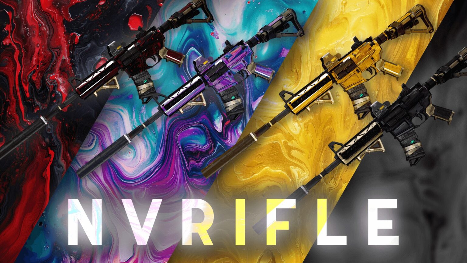 FIVEM WEAPON NV-RIFLE CHR - Custom Fivem Weapons - Addon Gun Packs