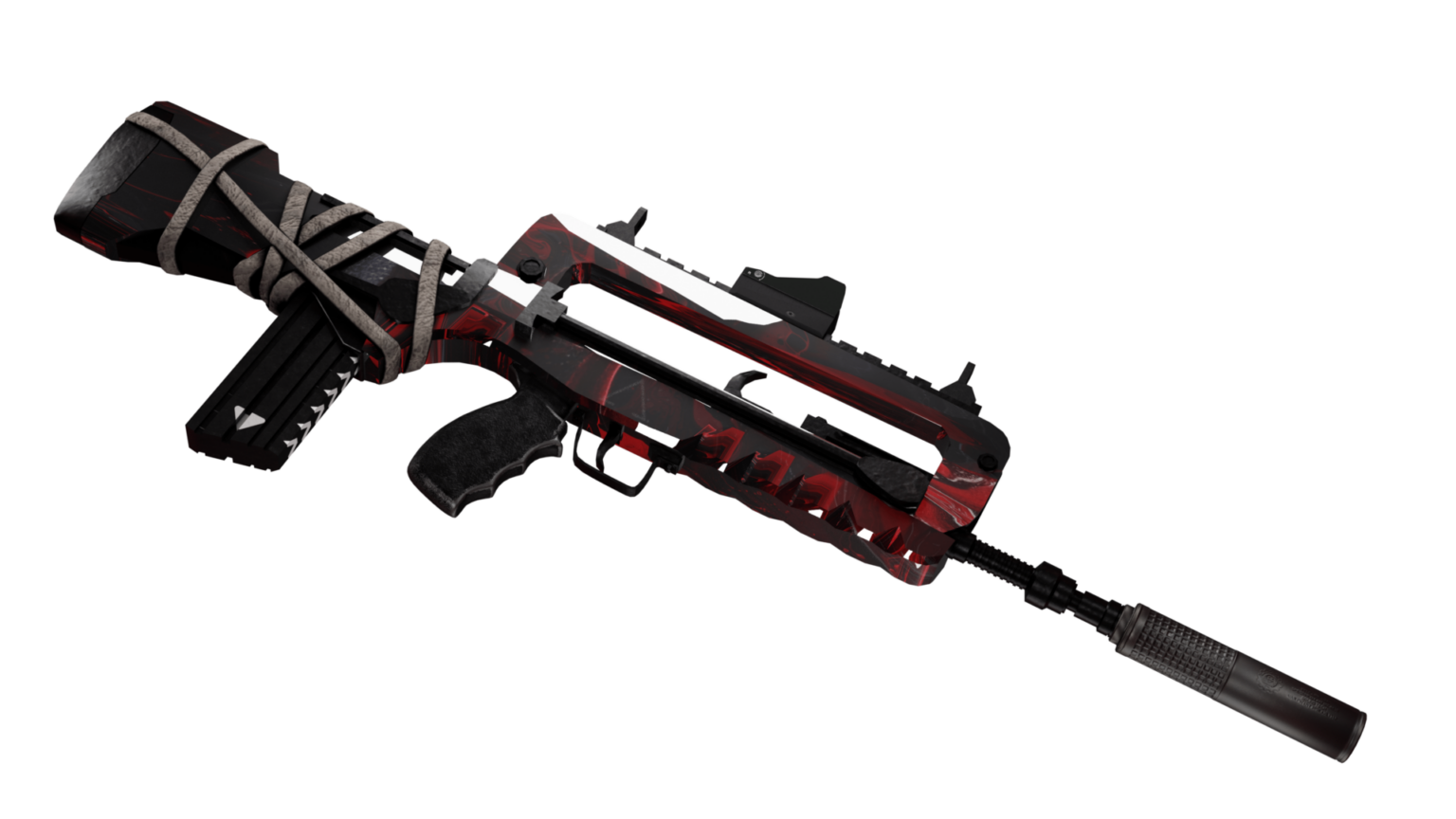 FIVEM WEAPON FAMAS CHR - Custom Fivem Weapons - Addon Gun Packs