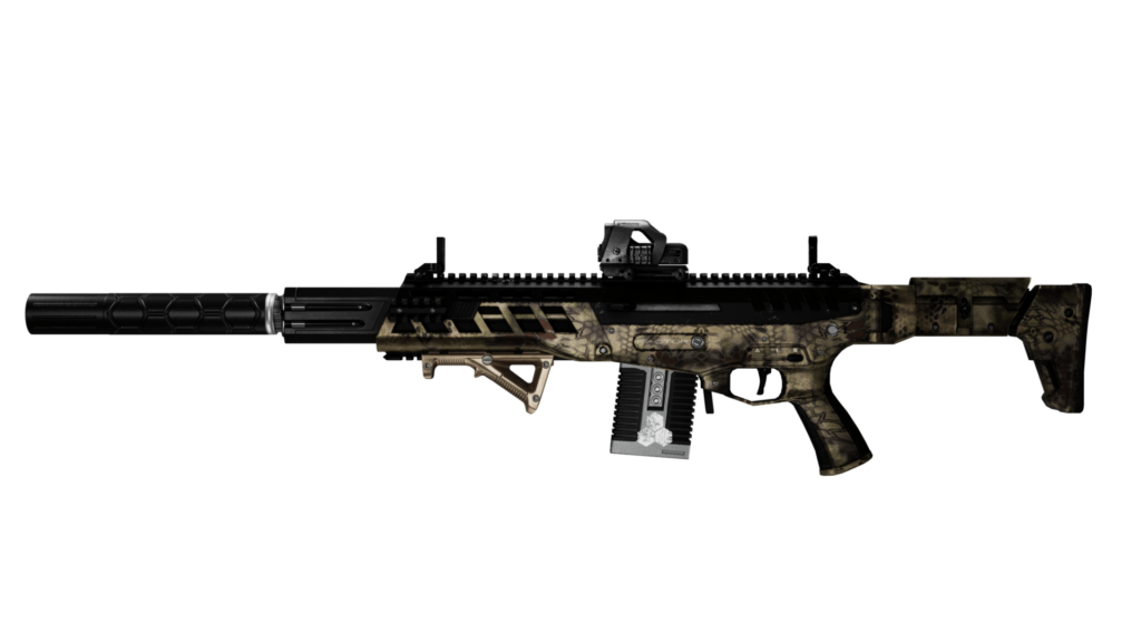 FIVEM WEAPON MODULAR RIFLE CHR - Custom Fivem Weapons - Addon Gun Packs