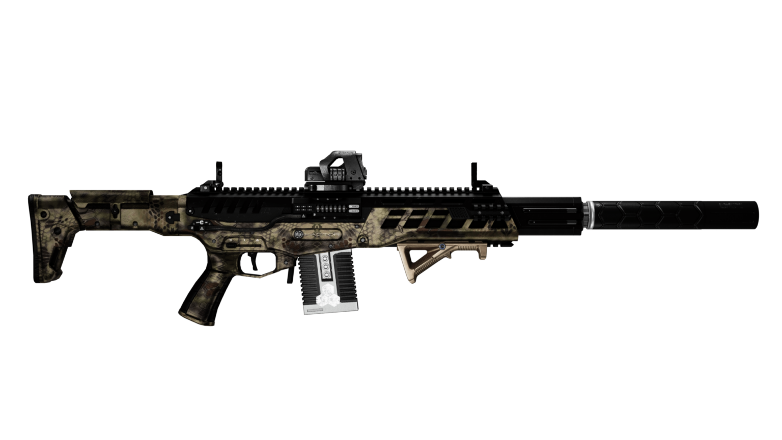 FIVEM WEAPON MODULAR RIFLE CHR - Custom Fivem Weapons - Addon Gun Packs