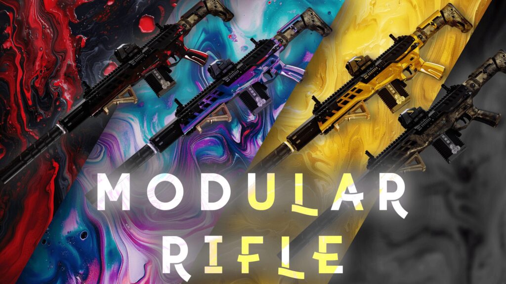 FIVEM WEAPON MODULAR RIFLE CHR - Custom Fivem Weapons - Addon Gun Packs