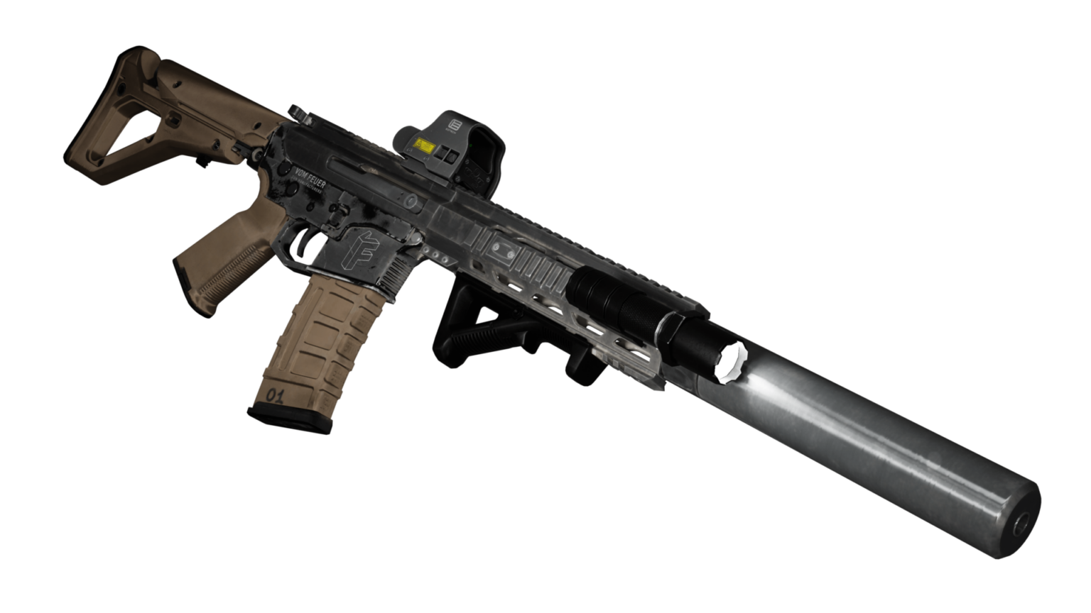 FIVEM WEAPONS AR-15 CHR - Custom Fivem Weapons - Addon Gun Packs