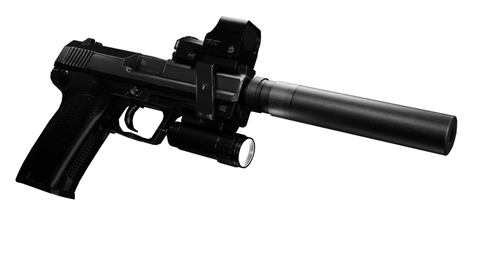 FIVEM WEAPONS HKUSP CHR (AUTOMATIC) - Custom Fivem Weapons - Addon Gun ...