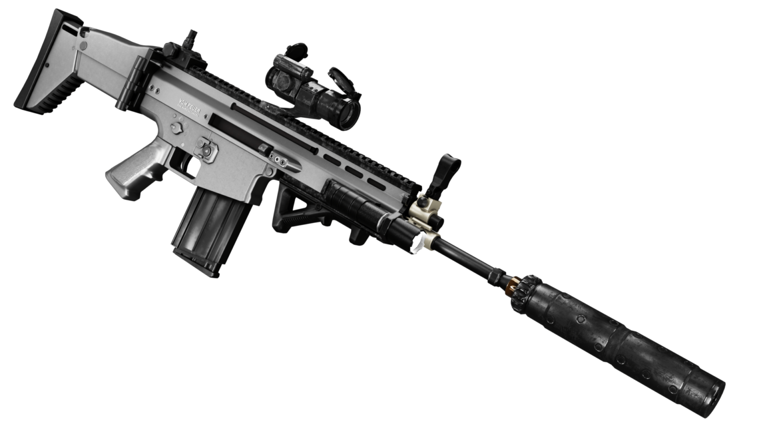 FIVEM WEAPONS SACR-L CHR - Custom Fivem Weapons - Addon Gun Packs